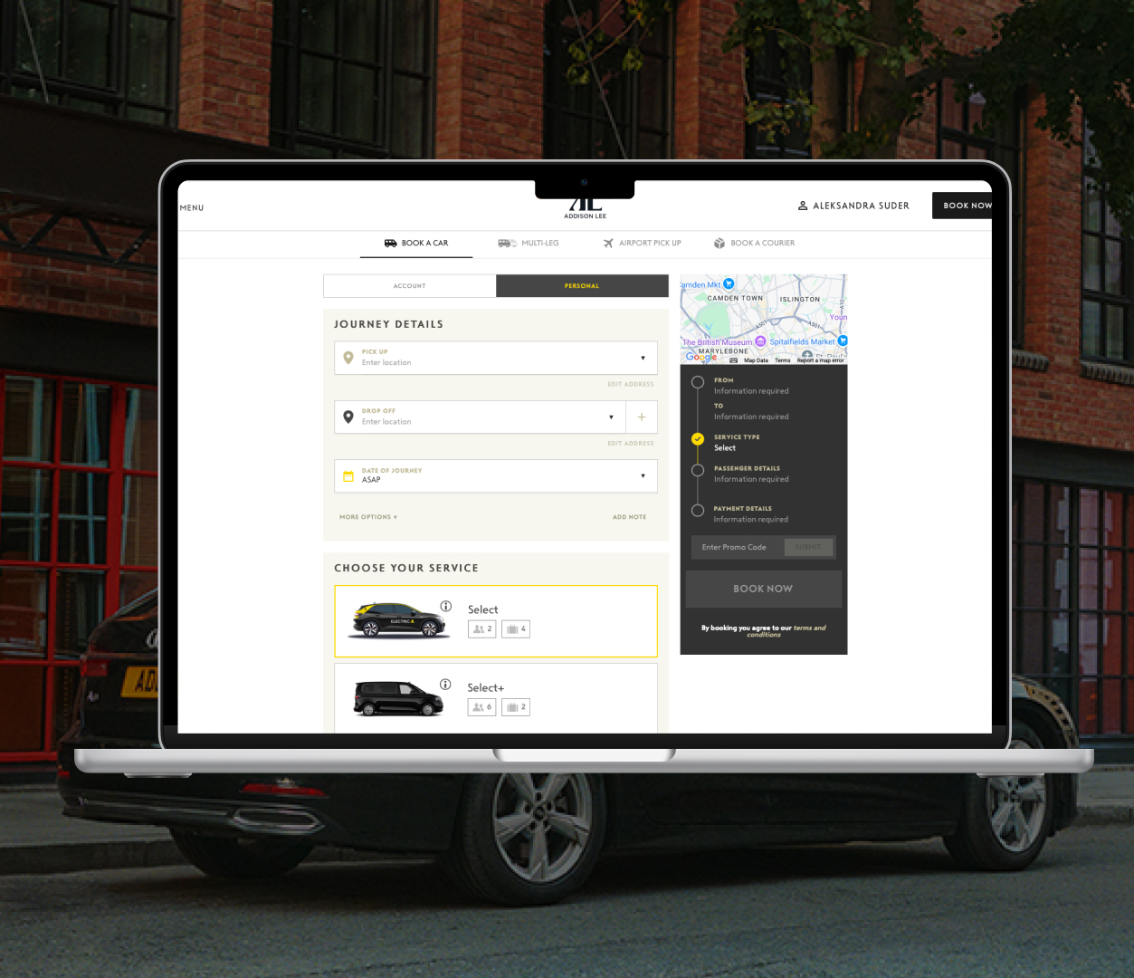 How to Book an ASAP Taxi Journey | Resources | Addison Lee